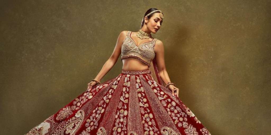 6 Sassy Lehengas From Malaika Arora's Wardrobe For Every Contemporary ...